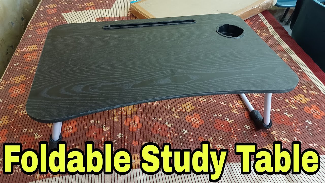 Foldable Study Table For Kids | Study Table - YouTube