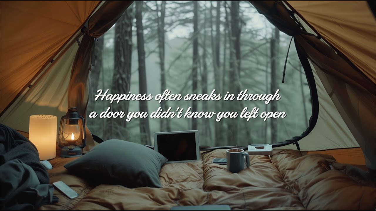 Relaxing Rain Sound In A Tent | Camping Asmr Experience - YouTube