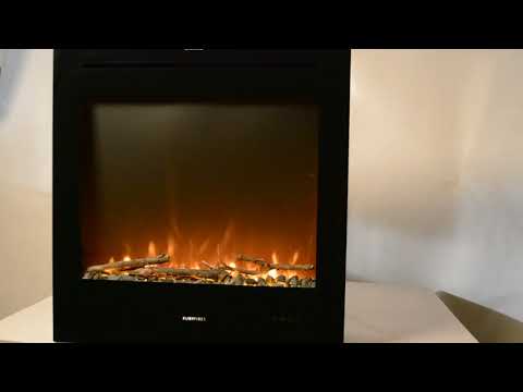 Electric Fire Ruby Fires Trivero 70 LED - YouTube