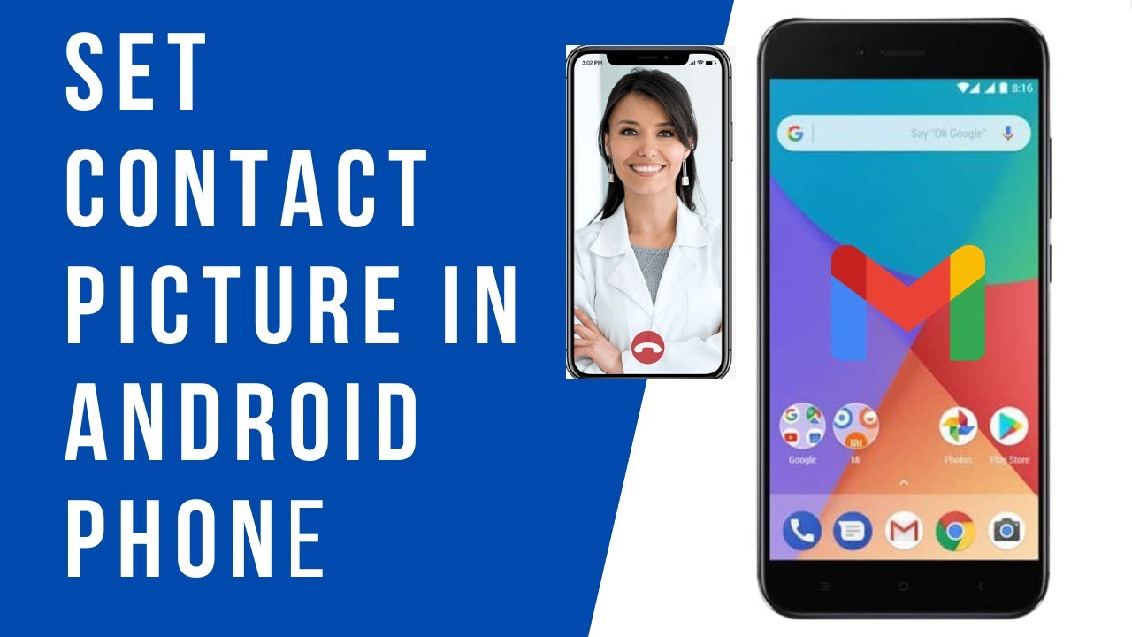 How To Add or Remove Contact Photos On Android Mobile Phone - YouTube