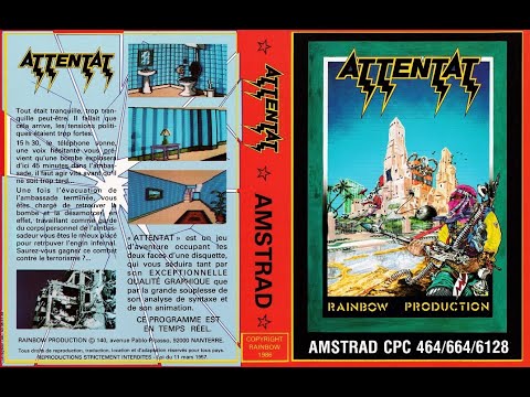 Attentat - Amstrad CPC - Short gameplay - YouTube