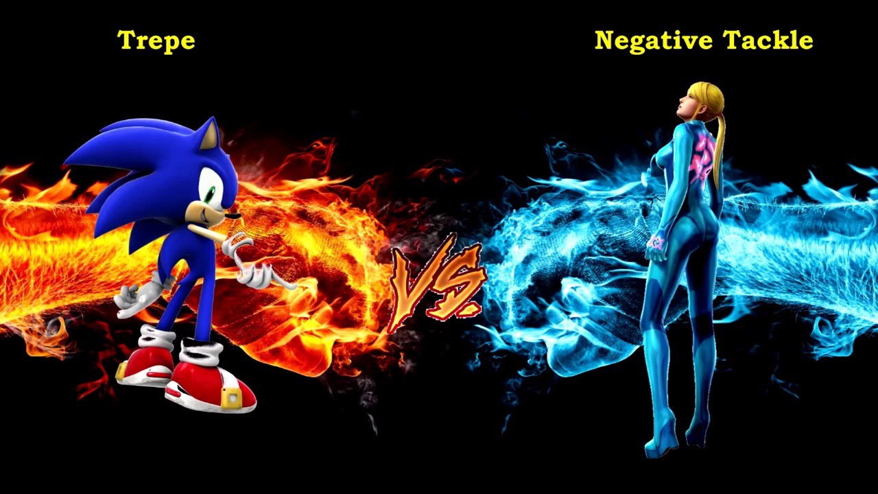 Trepe (Sonic) vs Negative Tackle (Zero Suit Samus) - YouTube