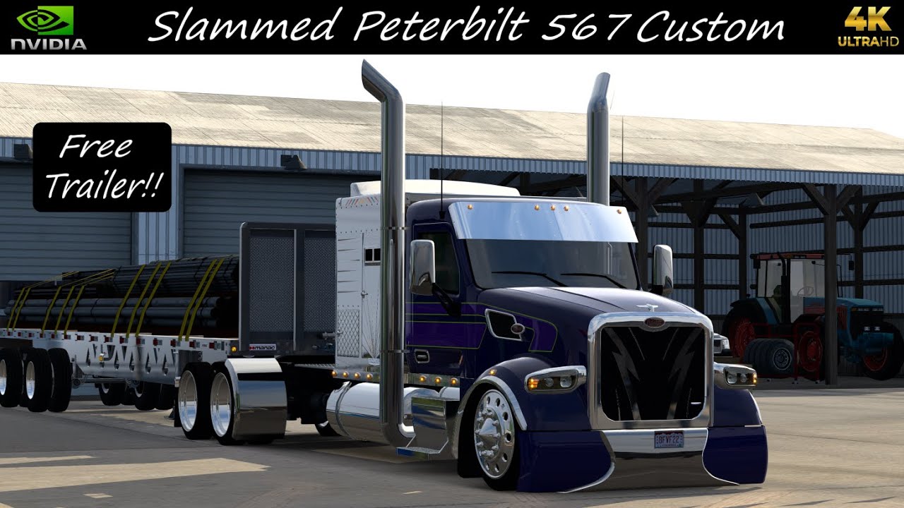 *Slammed Peterbilt 567 Custom* Iron Pipe Haul San Simon to Clifton ...