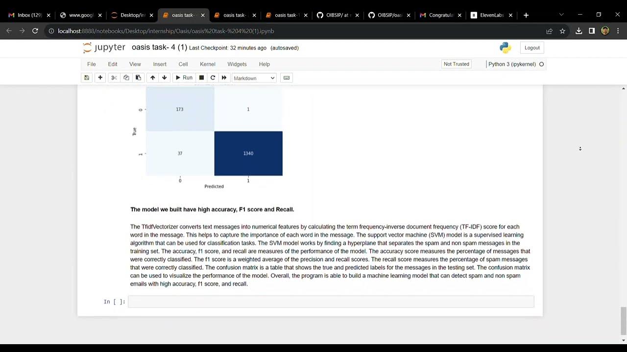 Email Spam Detection With Machine Learning Youtube