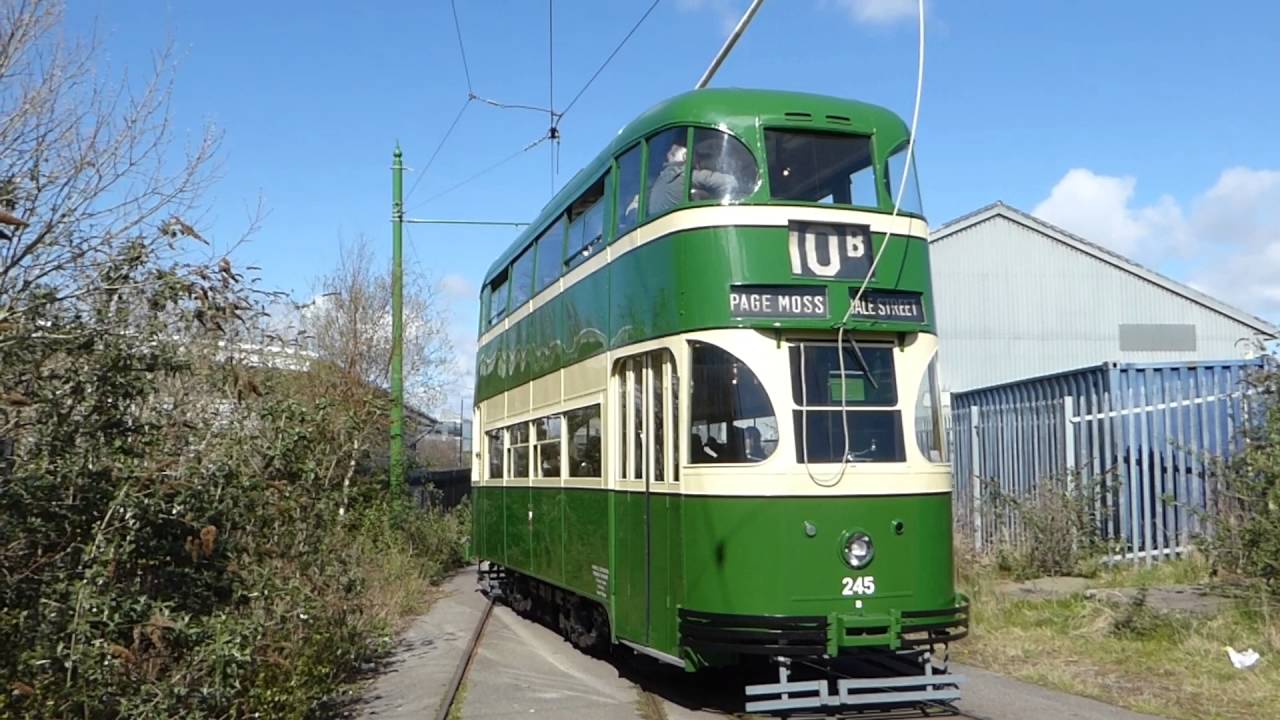 Wirral Heritage Tramway 2016 04 16 21st Anniversary - YouTube