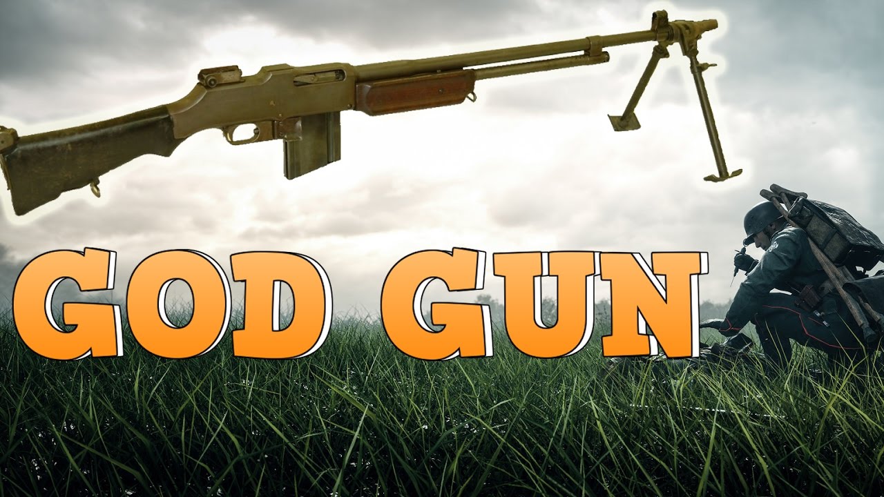 THE NEW GOD GUN - Battlefield 1 Multiplayer Gameplay - YouTube