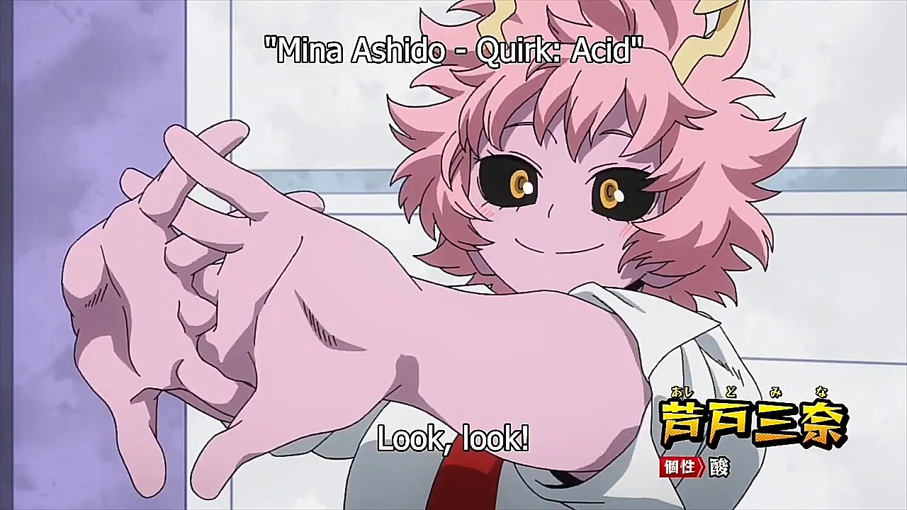 Mina Ashido Dancing with No Shame - YouTube