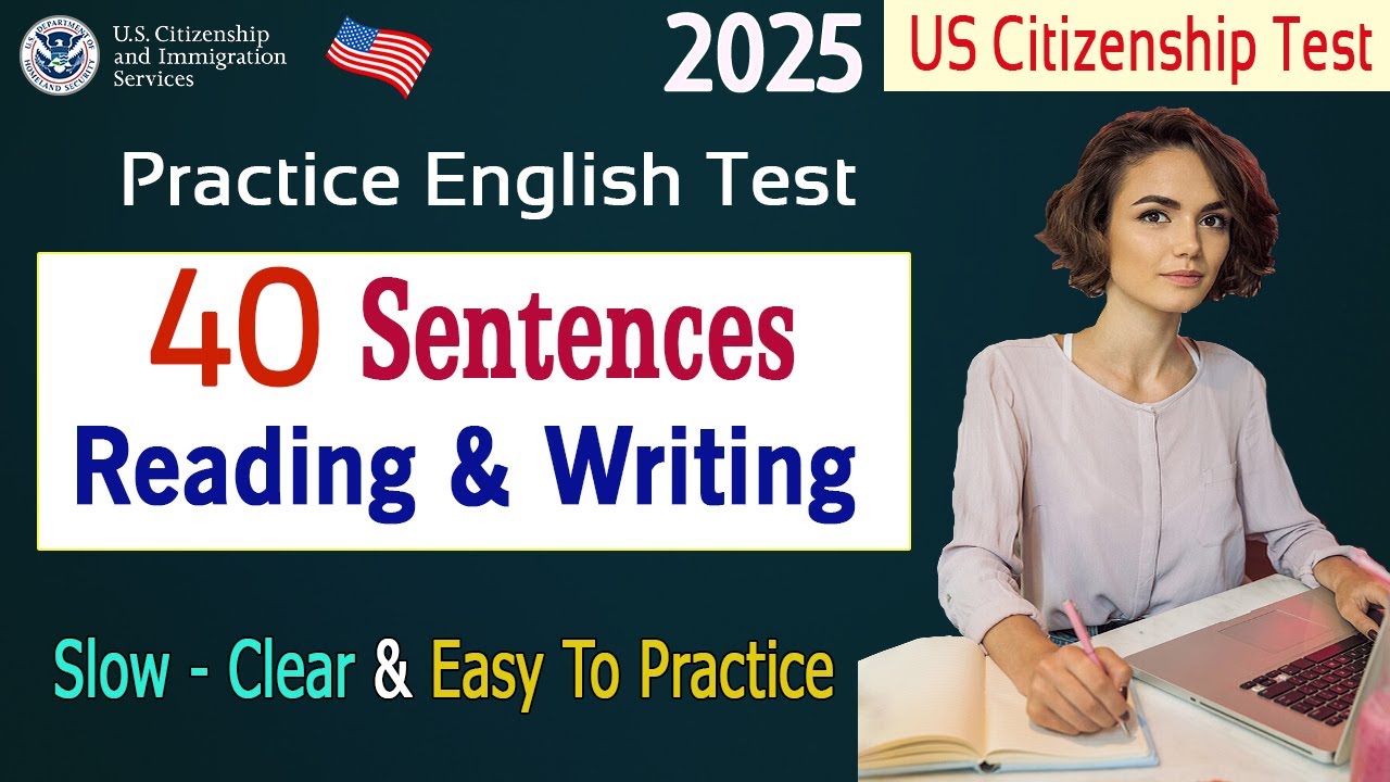 Practice Official English Test - 40 Reading and Writing Sentences for ...