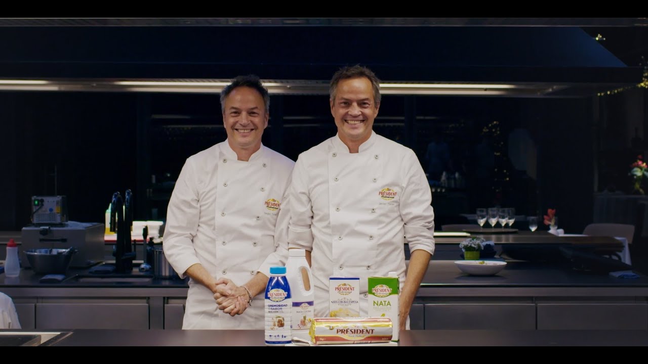 Président Profesional presenta su gama de natas con Cocina Hermanos ...