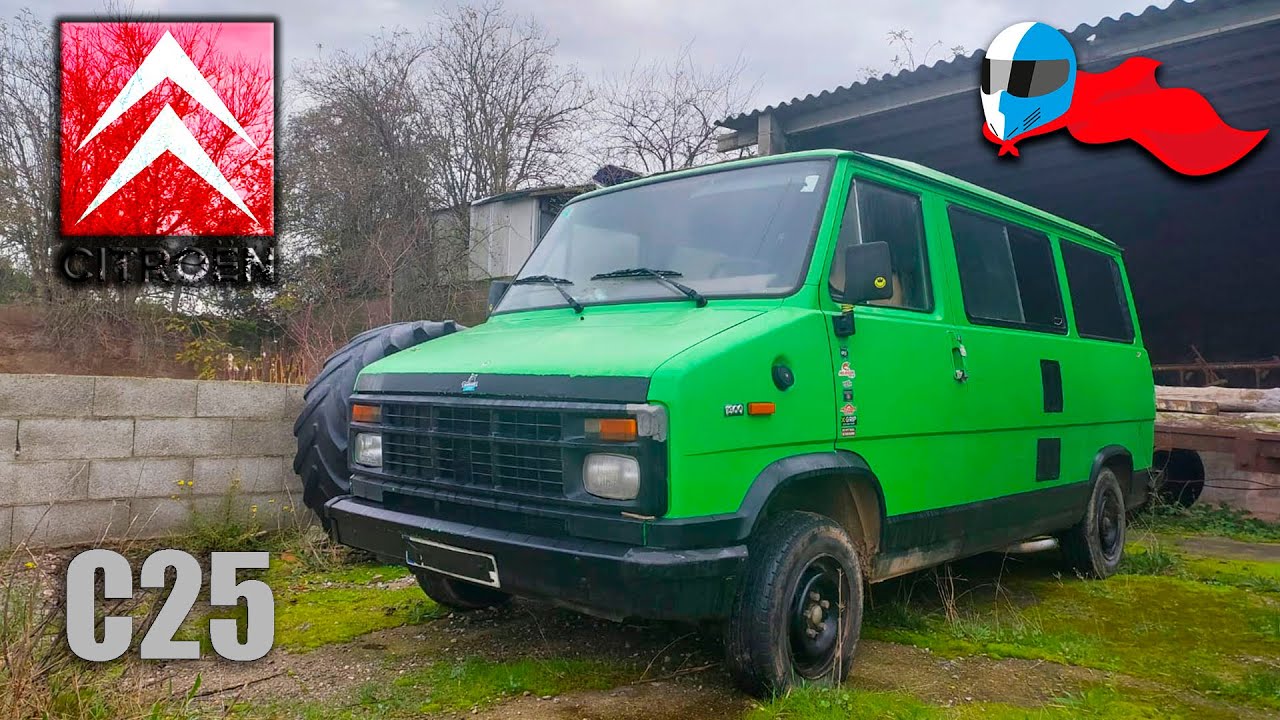 1983 Citroën C25 2.5D (55kW) 4K [Rescue Car Hero] #151 Starting After 2 ...