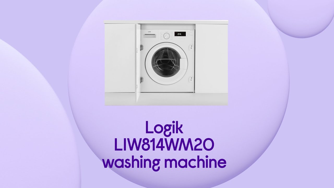 Logik LIW814W20 Integrated 8 kg 1400 Spin Washing Machine | Product ...