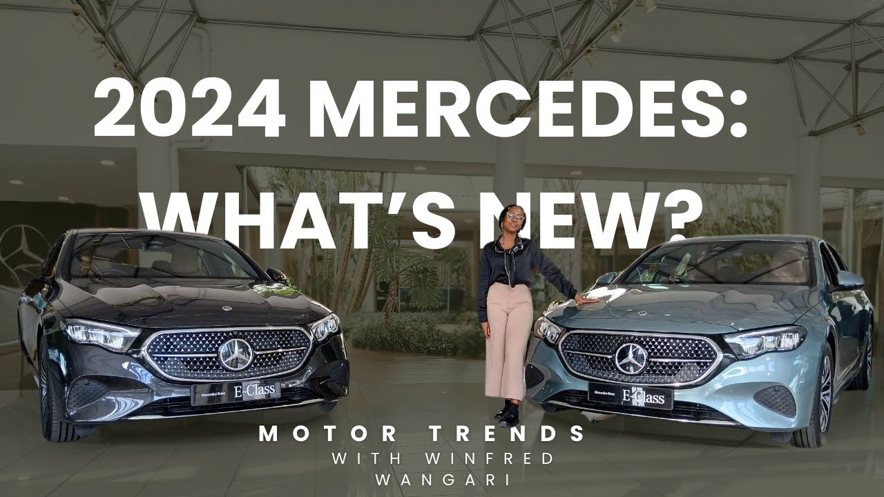 MOTOR TRENDS NEWS - GET AN EXCLUSIVE LOOK AT THE 2024 MERCEDES C180, E200 & E300. - YouTube