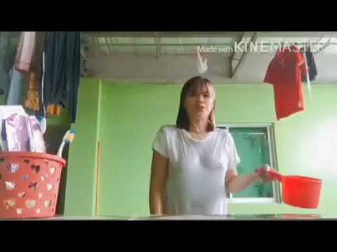 🔴#Abg mandi tanpa bra