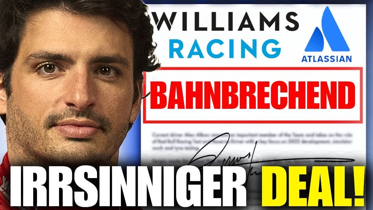 🔥 MILLIARDEN-DEAL von Williams VERÄNDERT ALLES für Carlos Sainz in 2025 ...