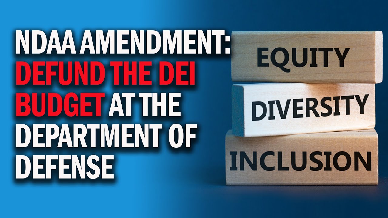 Gaetz Amendment: DEFUND the Department of Defense’s DEI Budget - YouTube