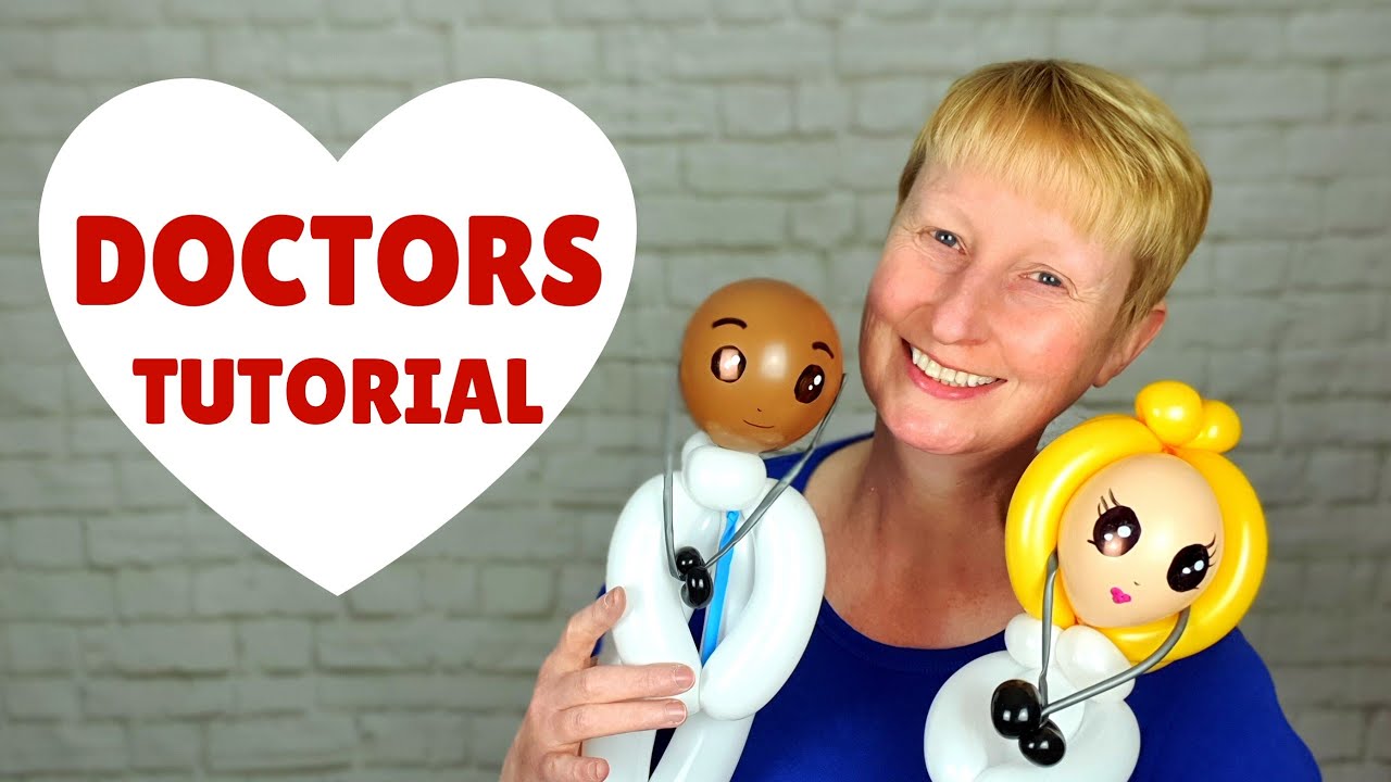 DOCTOR Balloon Tutorial - How to Make a Balloon Doctor - YouTube