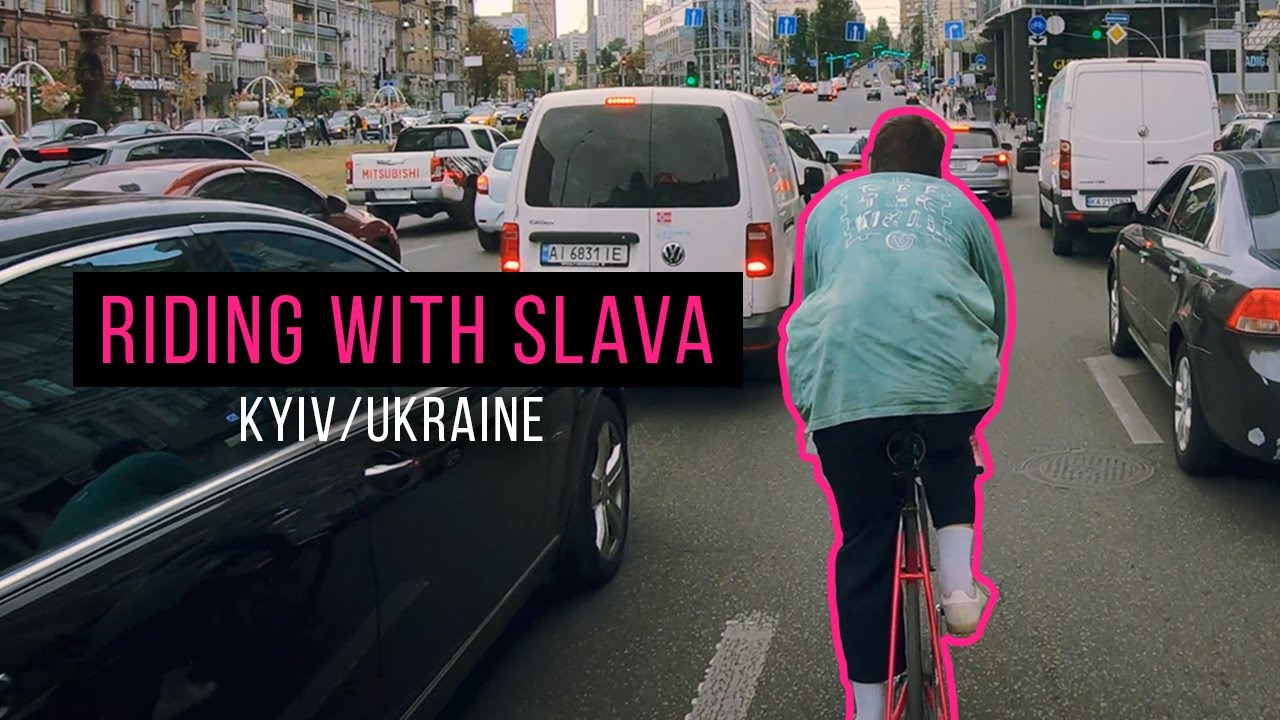 Riding with Slava l Kyiv - YouTube