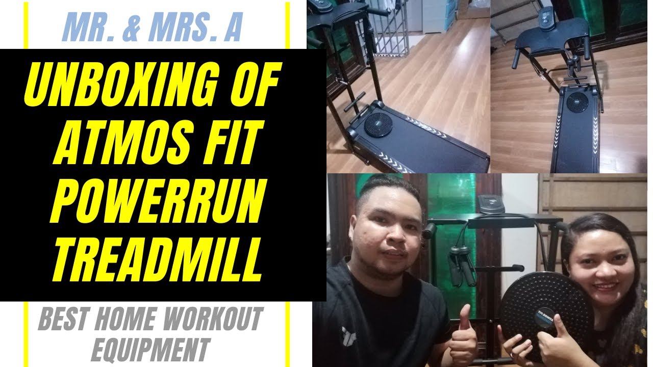 Atmos Fit Powerrun Treadmill | Unboxing and Installing | Mr and Mrs A ...