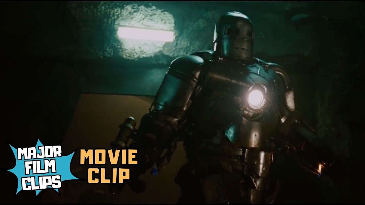 Iron Man Cave Fight - Iron Man (2008) Movie Clip HD - YouTube
