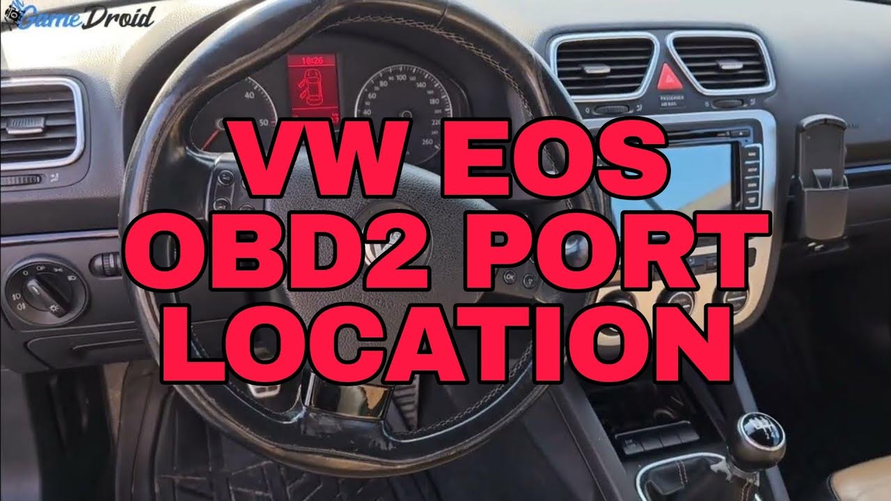Volkswagen VW Eos Diagnostic OBD2 Port Location 2006 – 2016 👨‍🔧🚗 - YouTube