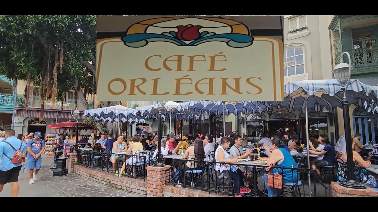 Cafe Orleans | Disneyland - YouTube