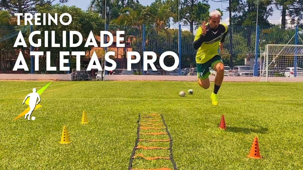 5 EXERCÍCIOS DE AGILIDADE PARA FUTEBOL | Atletas de nível avançado ...