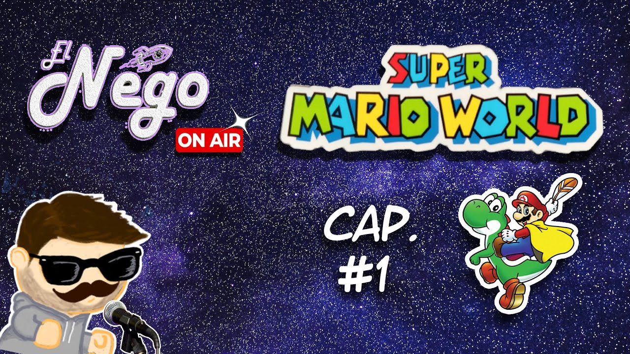 🔴 Noche Retro - Super Mario World ( SNES ) Cap. #1 - YouTube