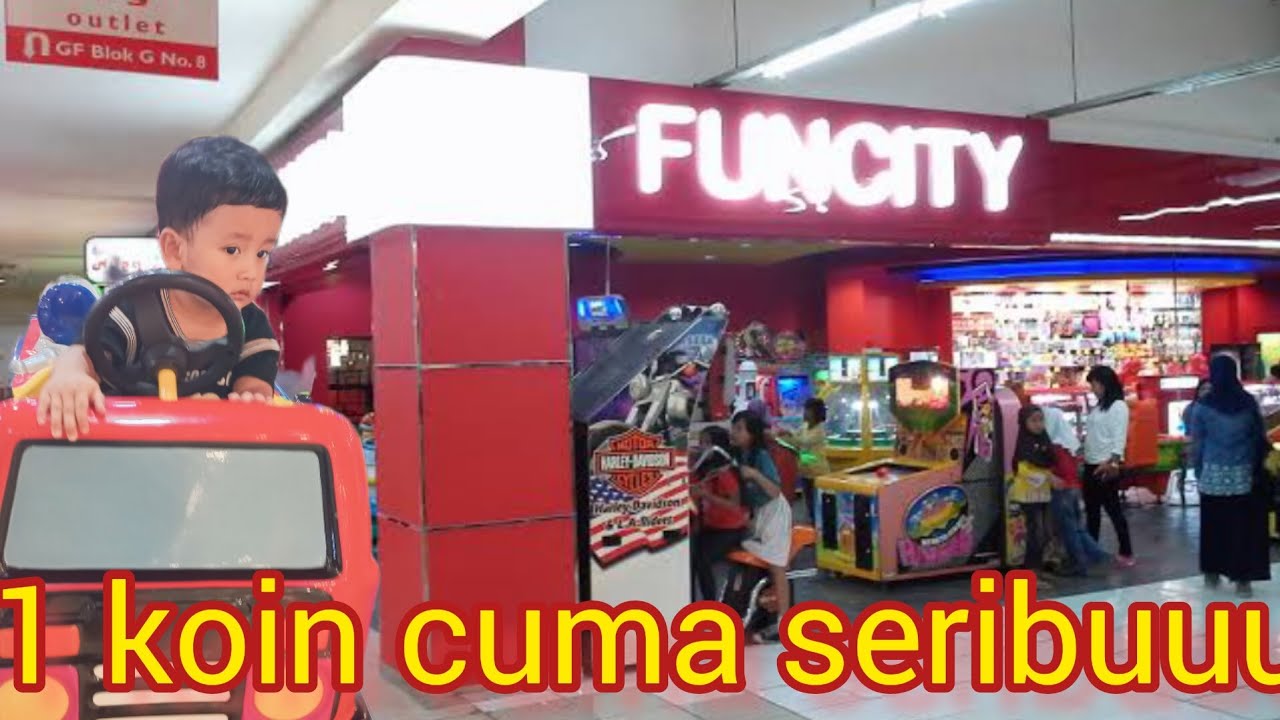 Funcity Citimall Cilegon| tempat bermain murah di Cilegon - YouTube