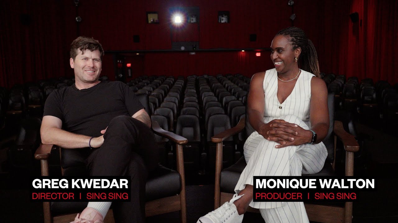 Interview With SING SING's Greg Kwedar and Monique Walton at AFS Cinema - YouTube