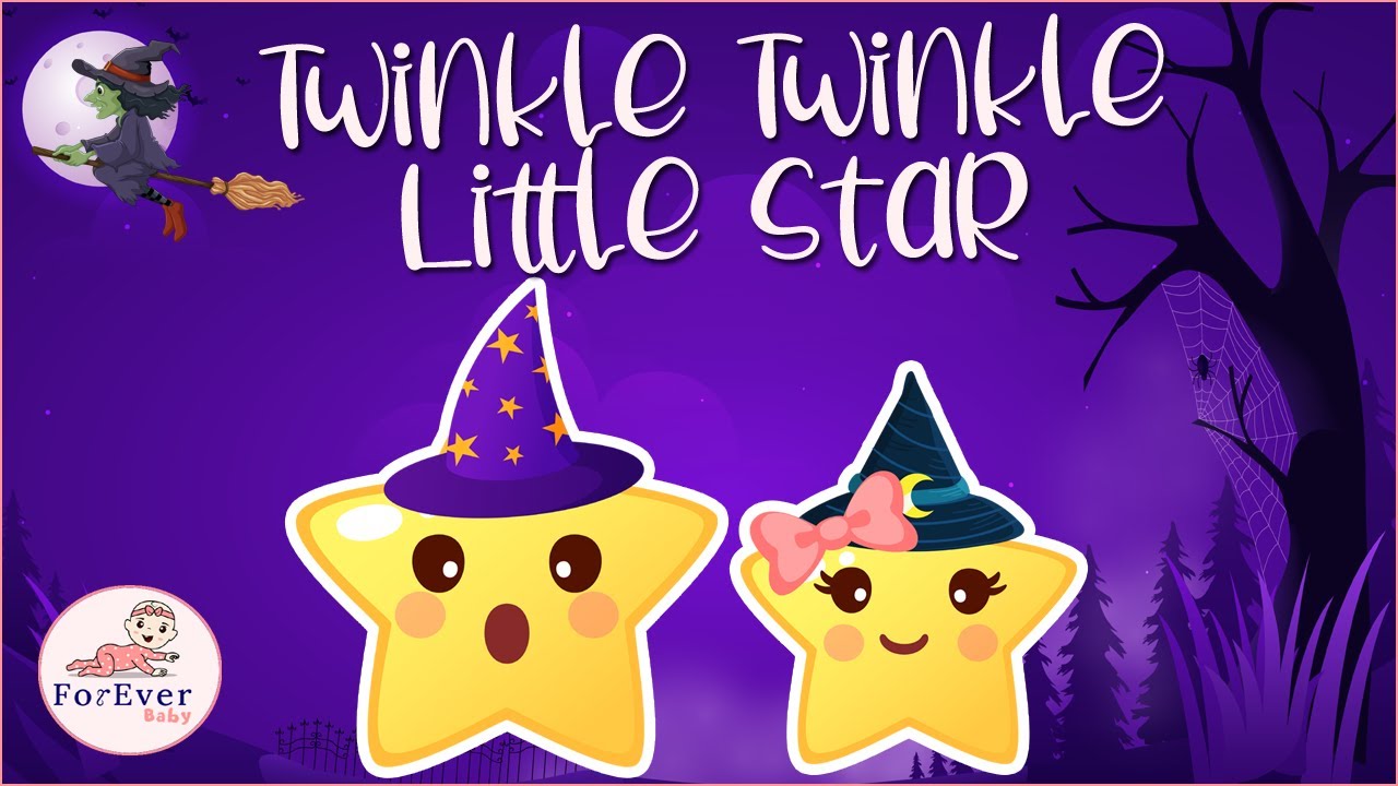 Halloween Twinkle Twinkle Little Star | 1 Hour Sing-A-Long | Nursery ...