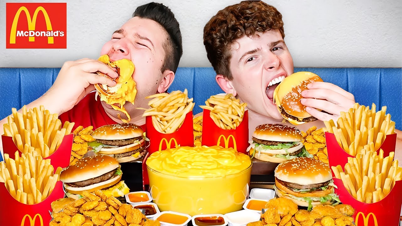 Eating Nikocado Avocado's McDonalds Order! - YouTube