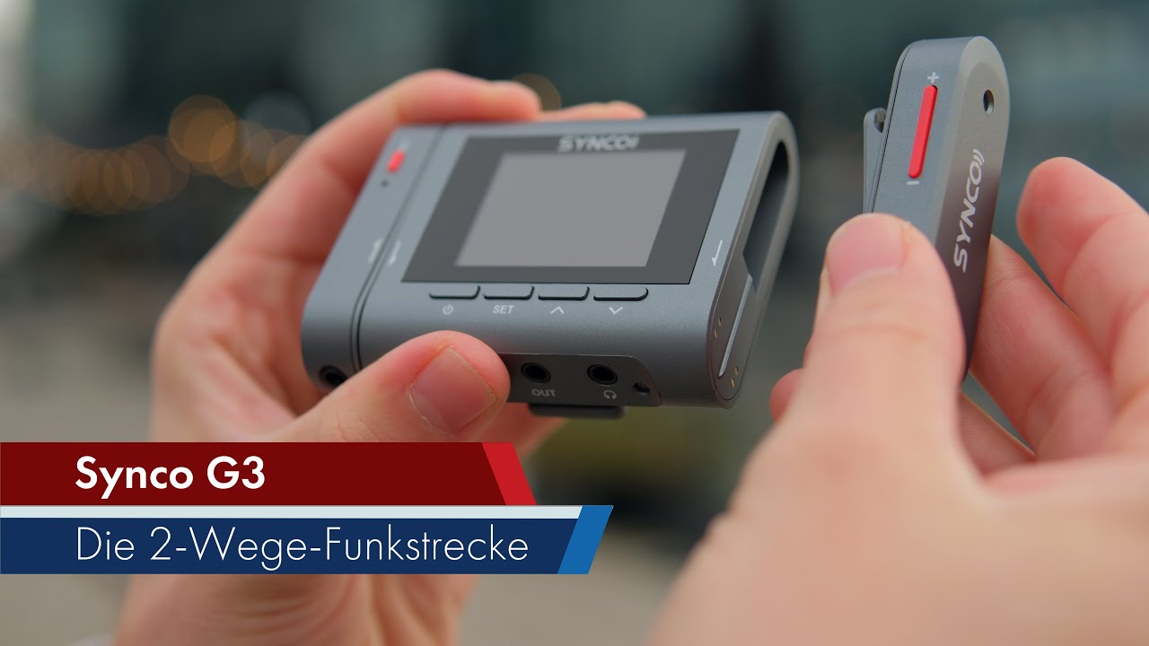 Synco G3 | Die günstigste 2-Wege-Funkstrecke im Test [Deutsch] - YouTube