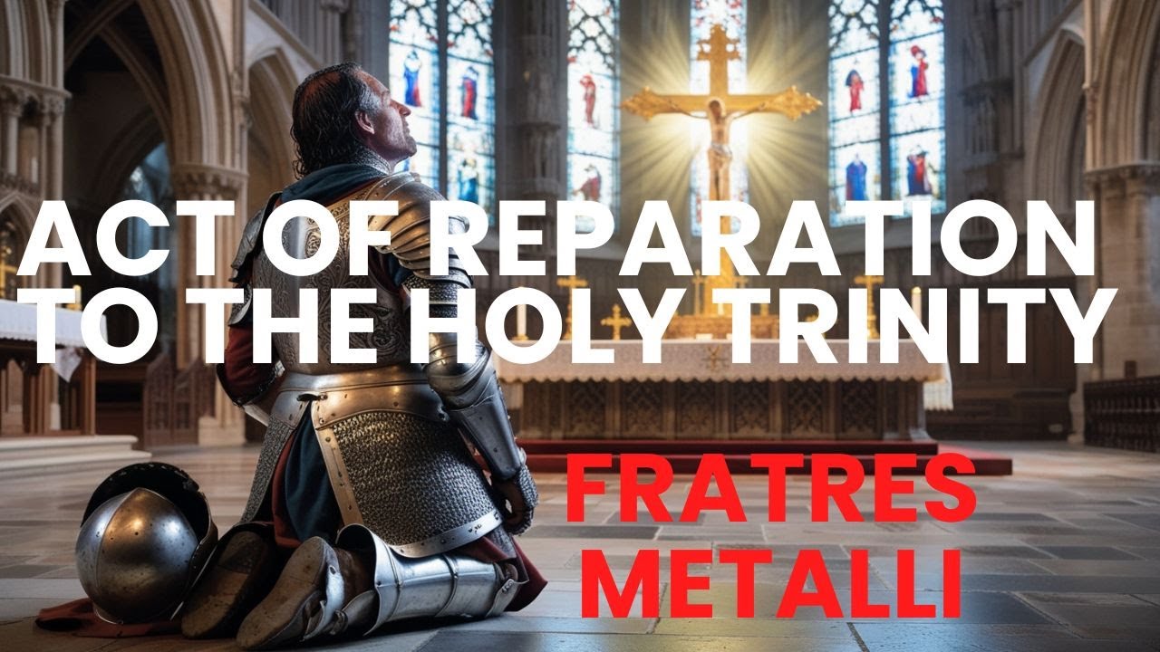 The Act of Reparation to the Holy Trinity (Latin Chant and English ...