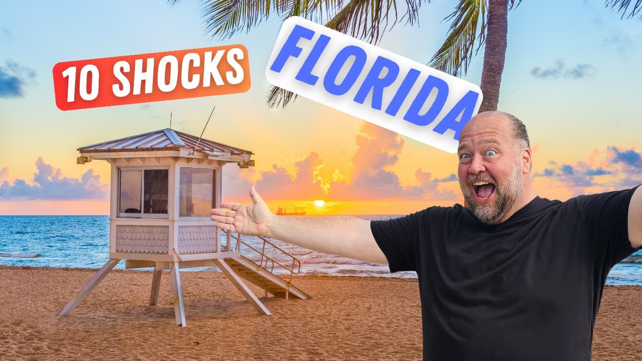 Florida Man to Gator Attacks - 10 Shocks of Visiting Florida - YouTube