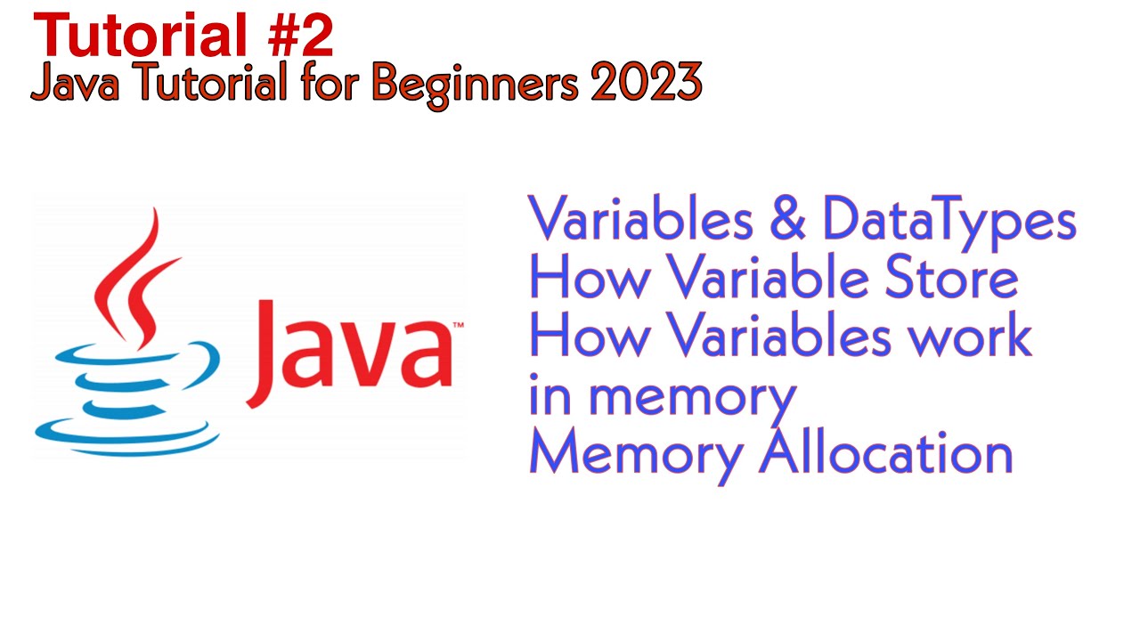 Variables And Datatypes How Variable Store How Variables Work In 