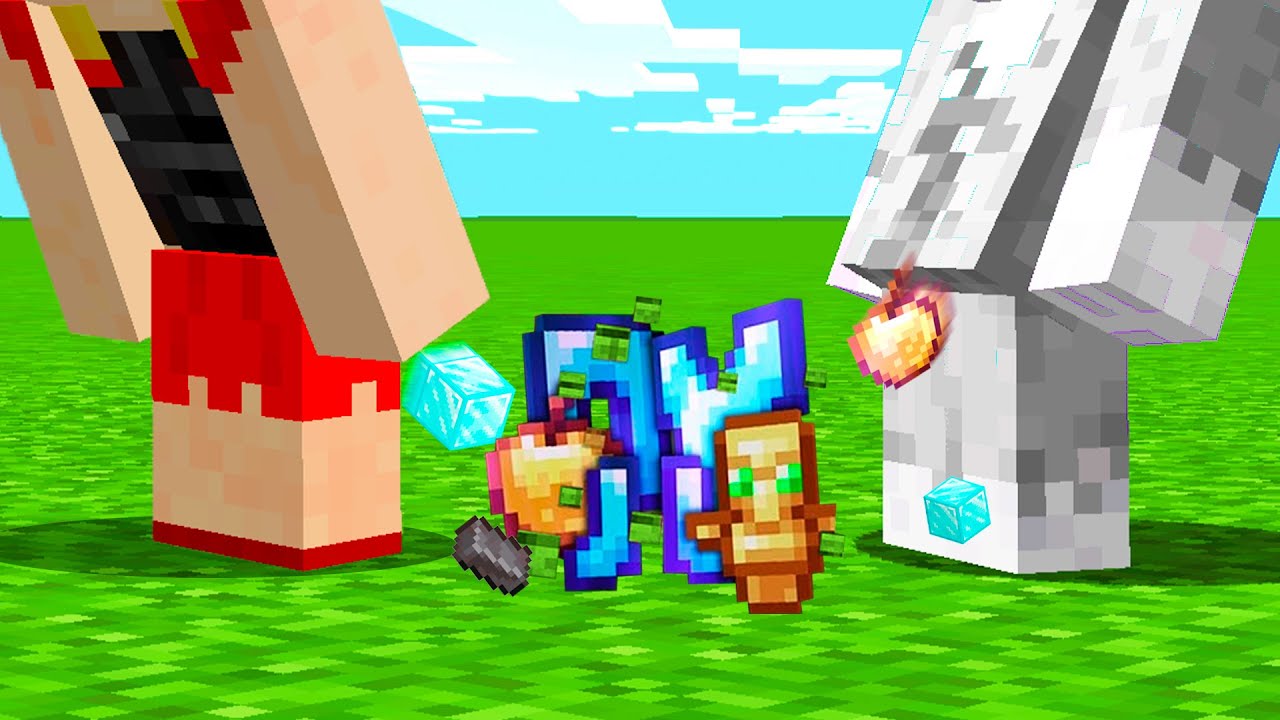 Paso Minecraft pero CAGAMOS Loot OP 💩😂 Invictor y Acenix - YouTube