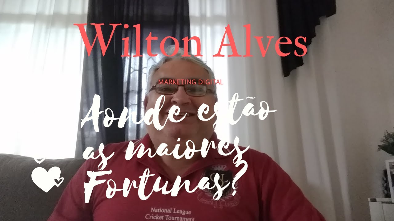 Marketing Digital Aonde estão as maiores fortunas? Wilton Alves da ...