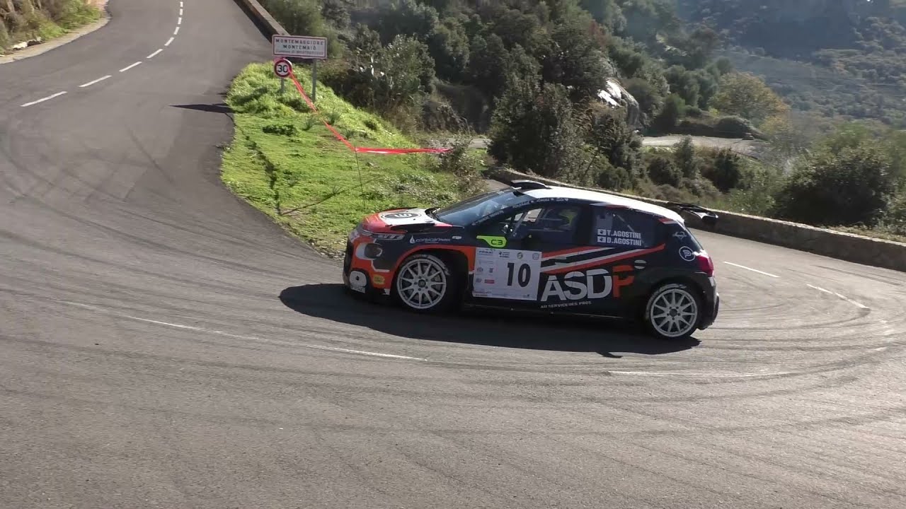 thierry et david AGOSTINI rallye de BALAGNE 2021 - YouTube