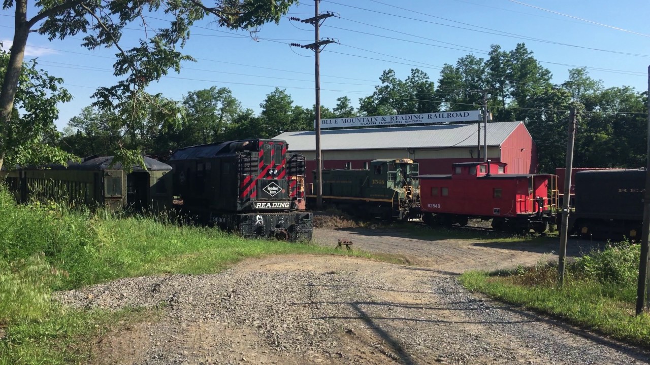 Reading Railroad Heritage Museum Equipment Move June 2017 - YouTube