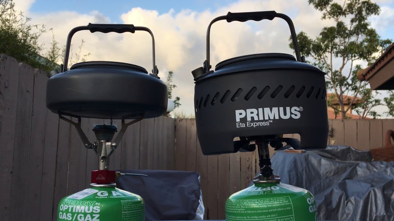 Primus Eta Express Stove – Wind Test - YouTube