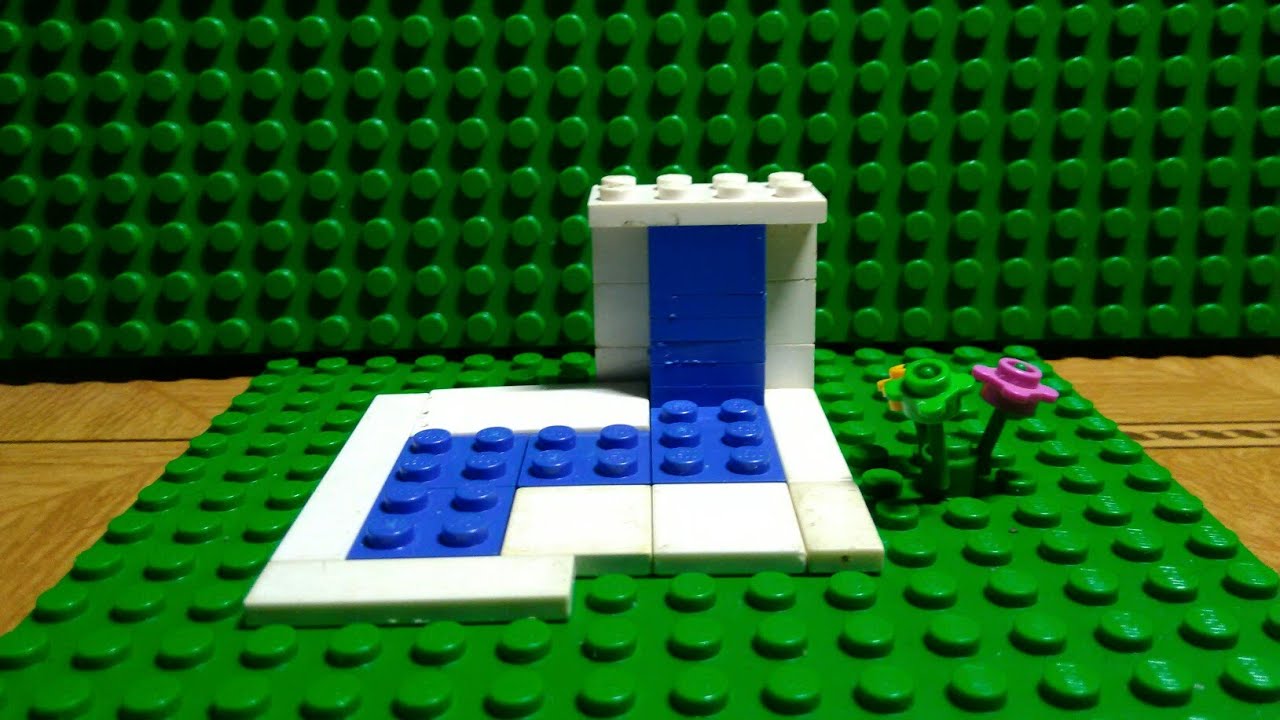Como hacer una fuente (moderna) de Lego - YouTube
