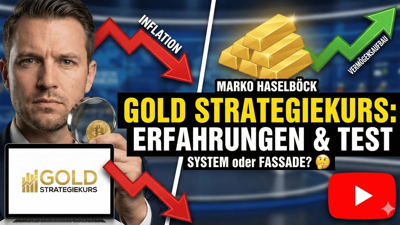 Gold Strategiekurs von Marko Haselböck 🚀💶Der ultimative Test ...