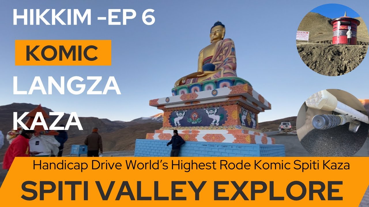 Spiti Valley Road Trip ; Kaza Hikkim Komic Laangza Village World ...