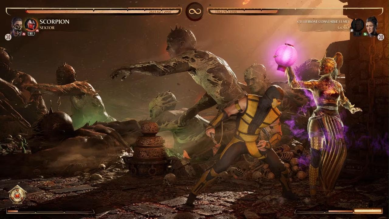 Mortal Kombat 1: Titan Li Mei Boss Fight (Invasions Season 4) - YouTube