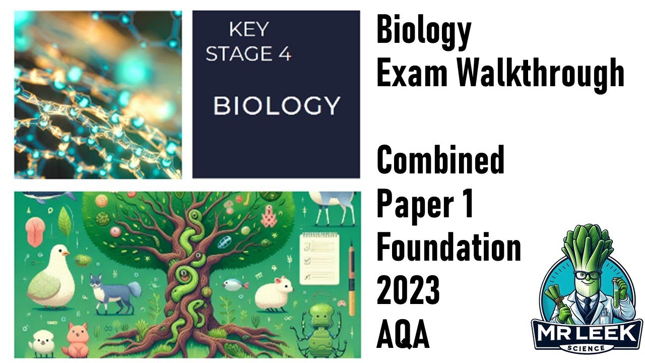 Biology Combined Paper 1 Foundation AQA Walkthrough - YouTube