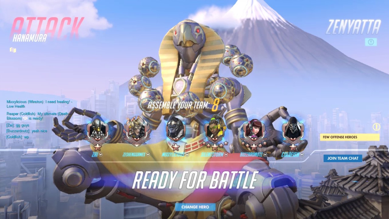 [Overwatch] Zai's Zenyatta Sunyatta on Competitive - YouTube