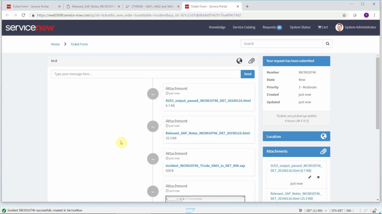 ServiceNow - Automated SAP Note search for incidents - YouTube