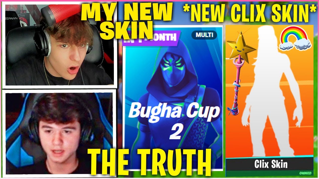 CLIX Reveals OFFICIAL CLIX SKIN & Confronts BUGHA About QUITTING ...