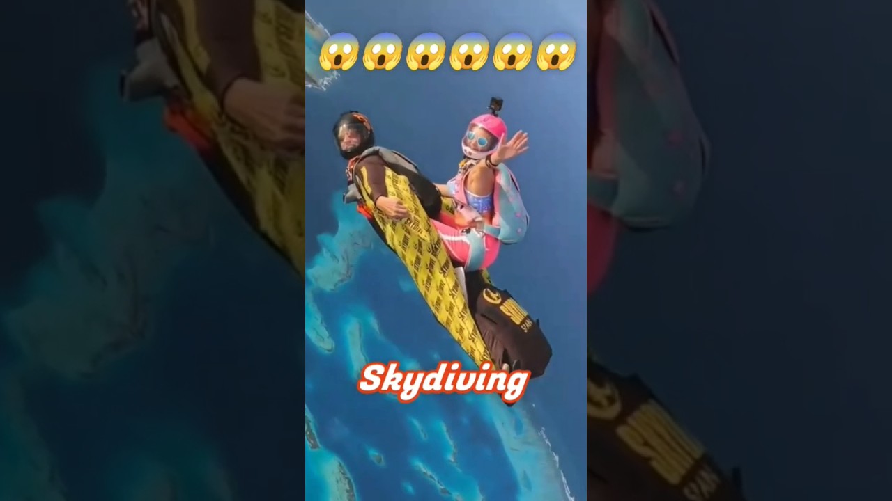 flying on cloud ☁️ skydiving ! adventure scenes ! - YouTube