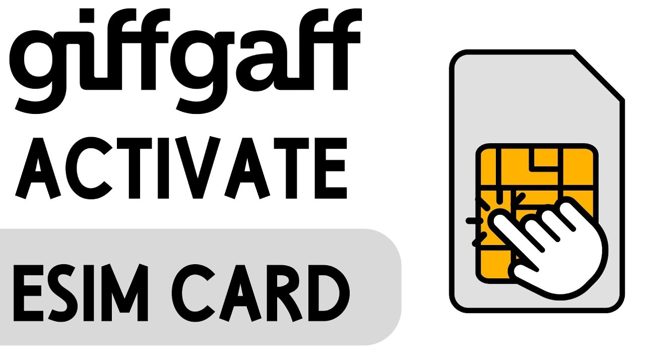 How to Activate SIM Card on GiffGaff - ( Full Guide) - YouTube